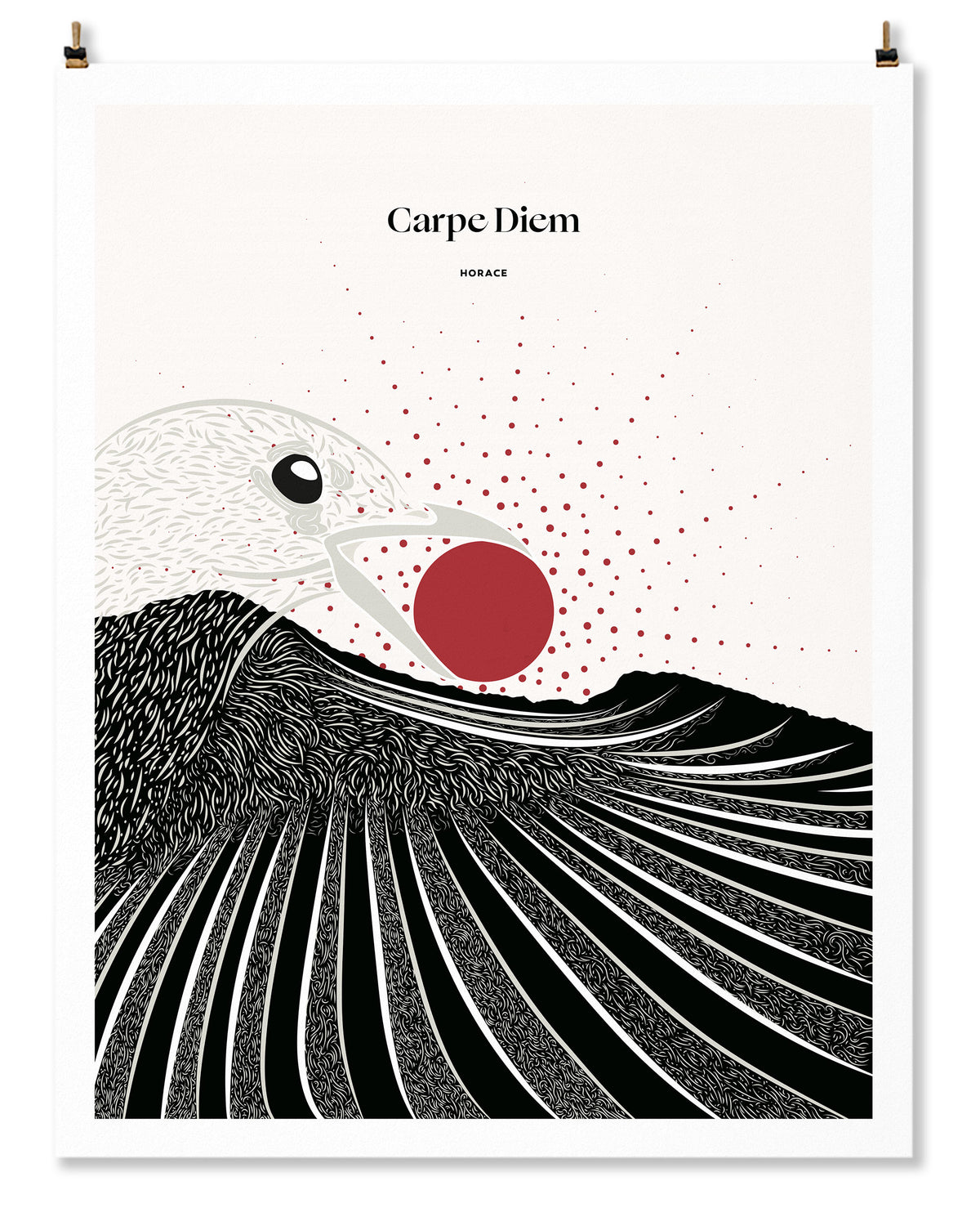 Horace Literary Art Print - Carpe Diem — Obvious State