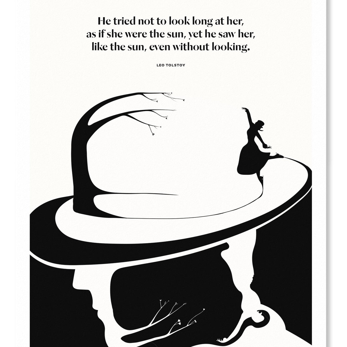 Leo Tolstoy Literary Art Print — Obvious State