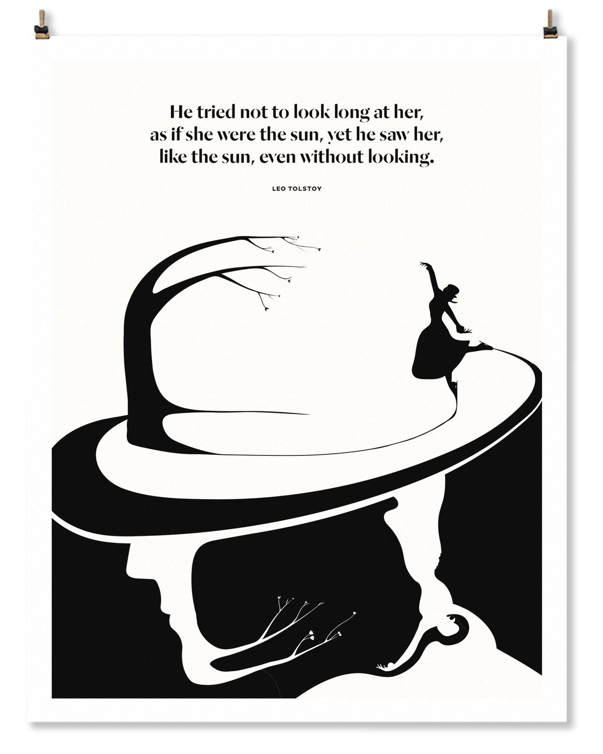 Leo Tolstoy Literary Art Print — Obvious State
