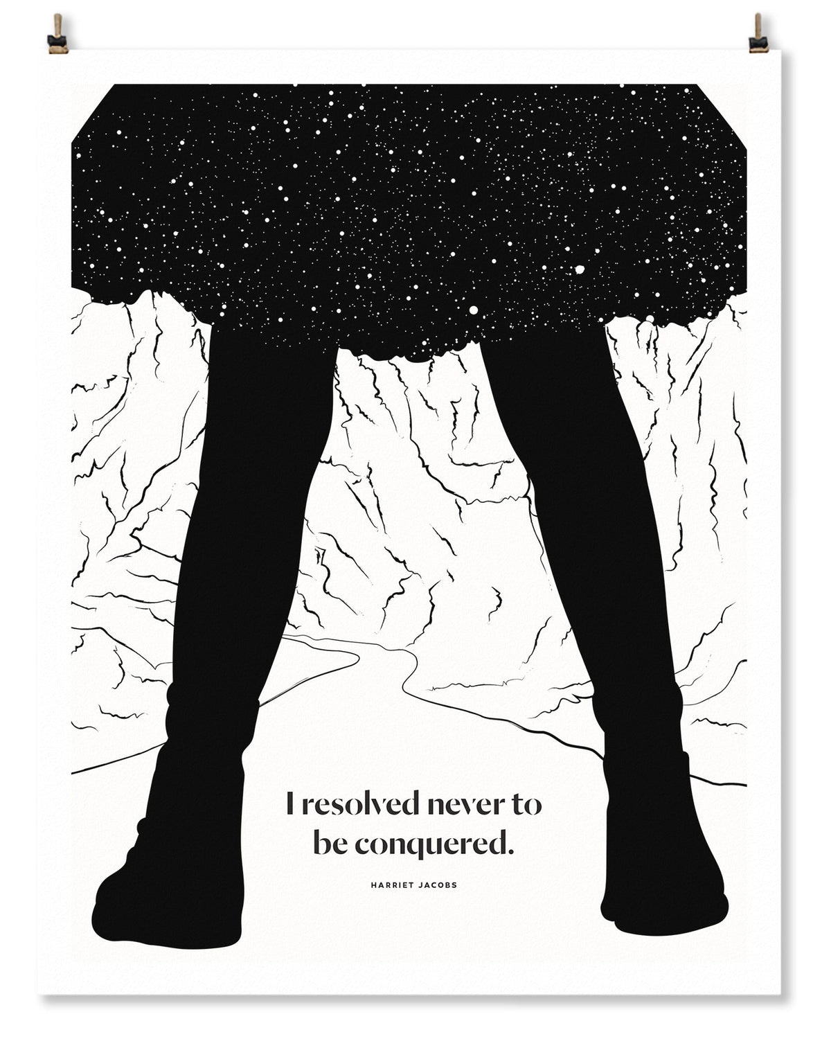 Harriet Jacobs Literary Art Print — Obvious State