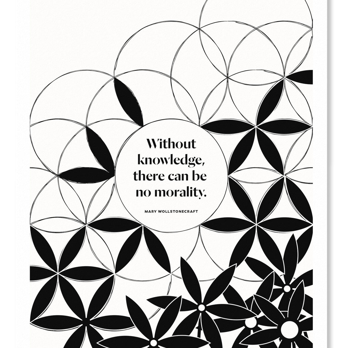 Mary Wollstonecraft Literary Art Print — Obvious State
